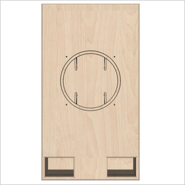 BTS Ported 24 72" x 40" x 17" – GSG Audio Design