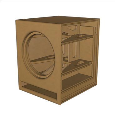 15-inch Cube by GSG(TM) Flat Pack Subwoofer – GSG Audio Design