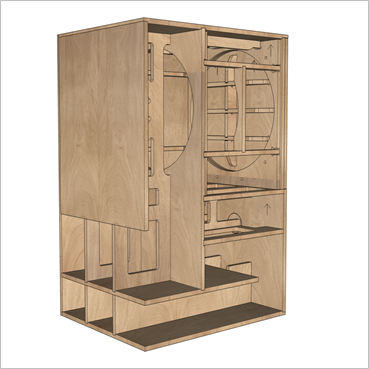 Devastator MkII 21-Inch Ported Horn in Baltic Birch Music Edition (28H ...