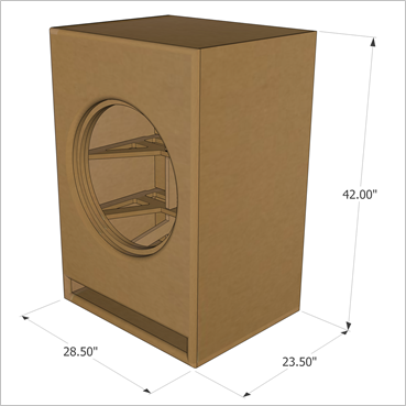 21 Inch Full Marty by GSG(TM) Flat Pack Subwoofer – GSG Audio Design